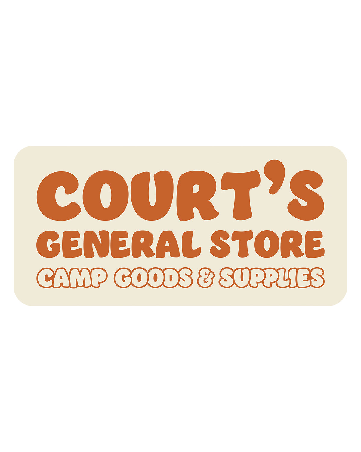Stickers - Court's General Store